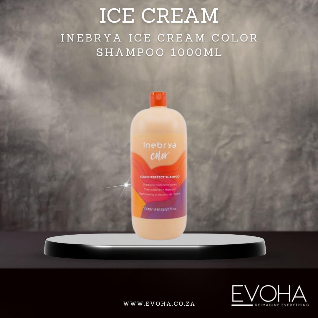 Inebrya Ice Cream Color Shampoo 1000ml – Evoha